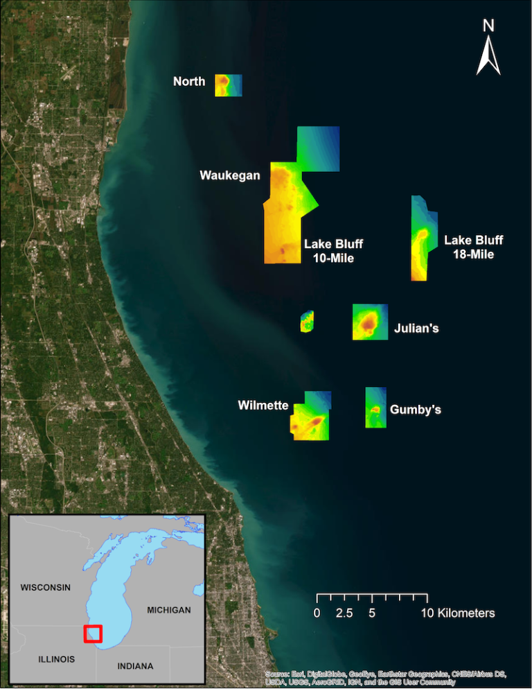 Outdoor Illinois Journal: Mapping Lake Trout Spawning Habitat in ...